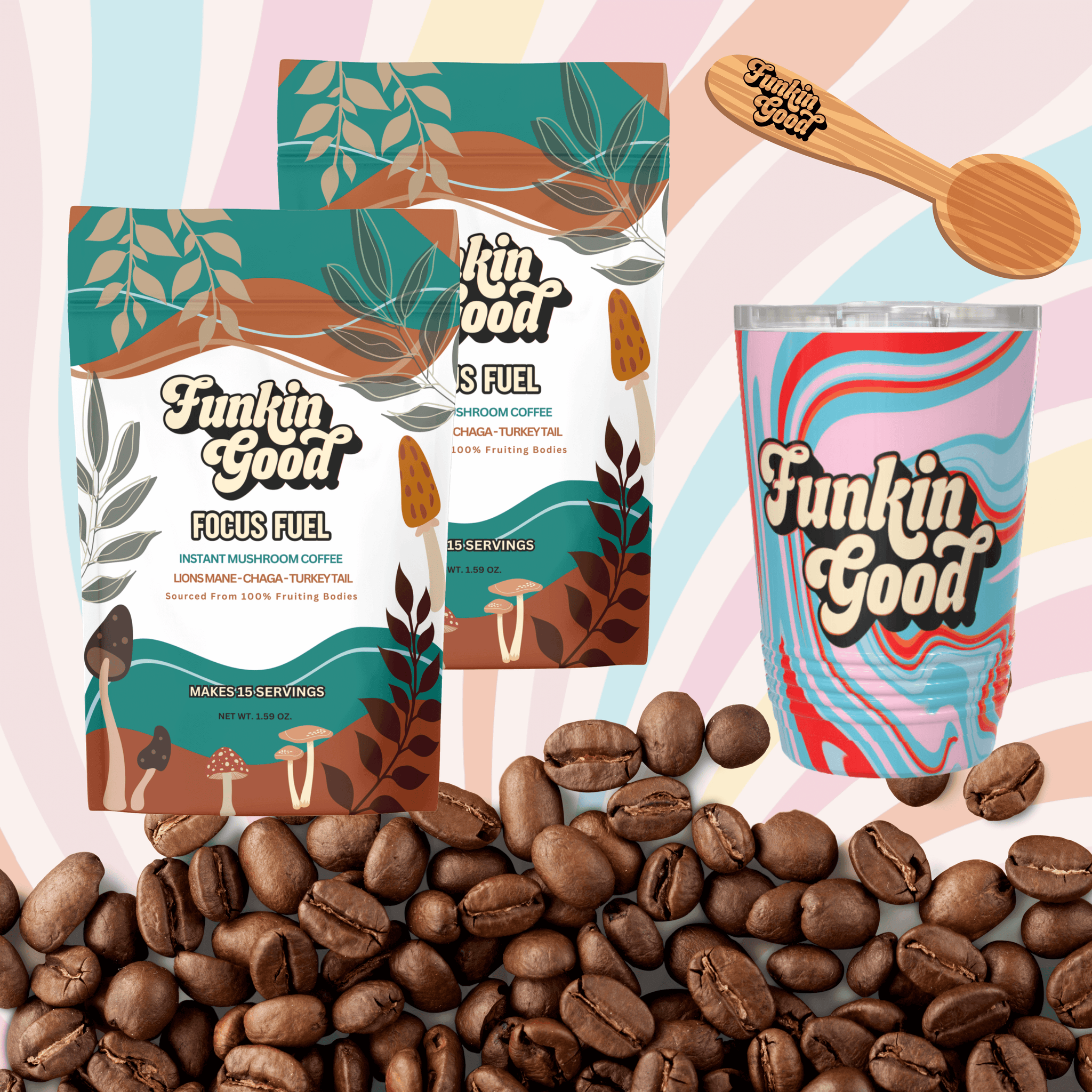 Focus Fuel Mushroom Coffee Starter Pack